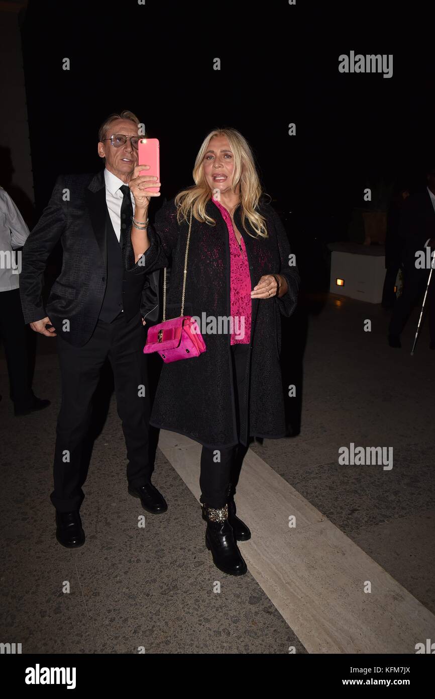 Rome, Italy. 30th Oct, 2017. Rome, Villa Miani Gala Dinner Telethon, In ...