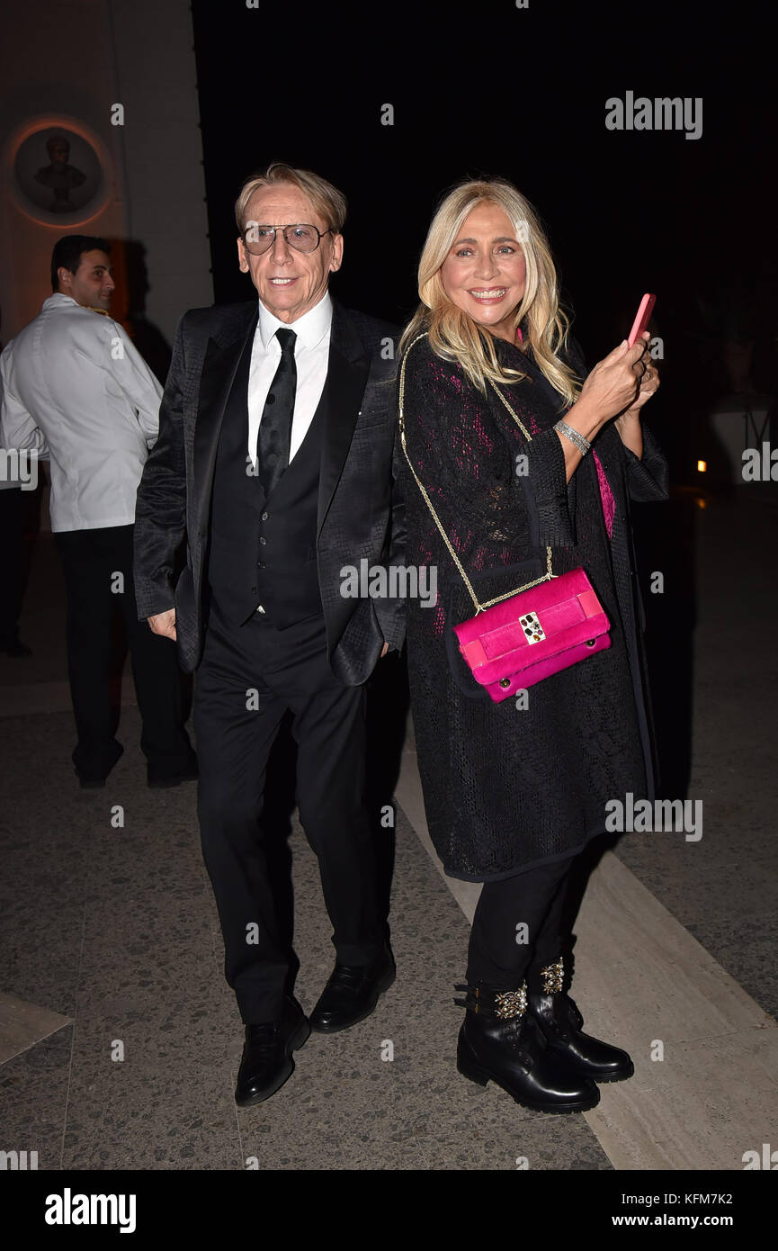 Rome, Italy. 30th Oct, 2017. Rome, Villa Miani Gala Dinner Telethon, In ...