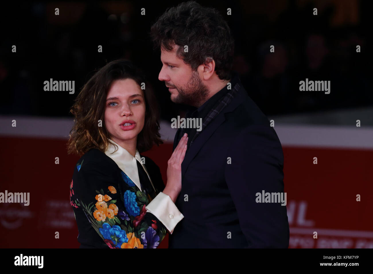 October 30, 2017 -Rome, Italy - Actors and guest on the red carpet of ...