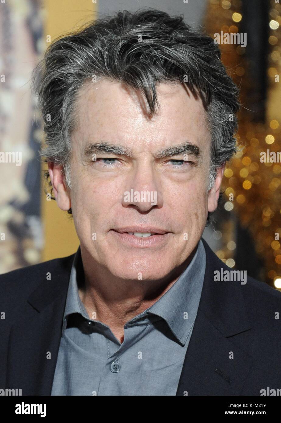 Los Angeles, CA, USA. 30th Oct, 2017. Peter Gallagher at arrivals for A ...