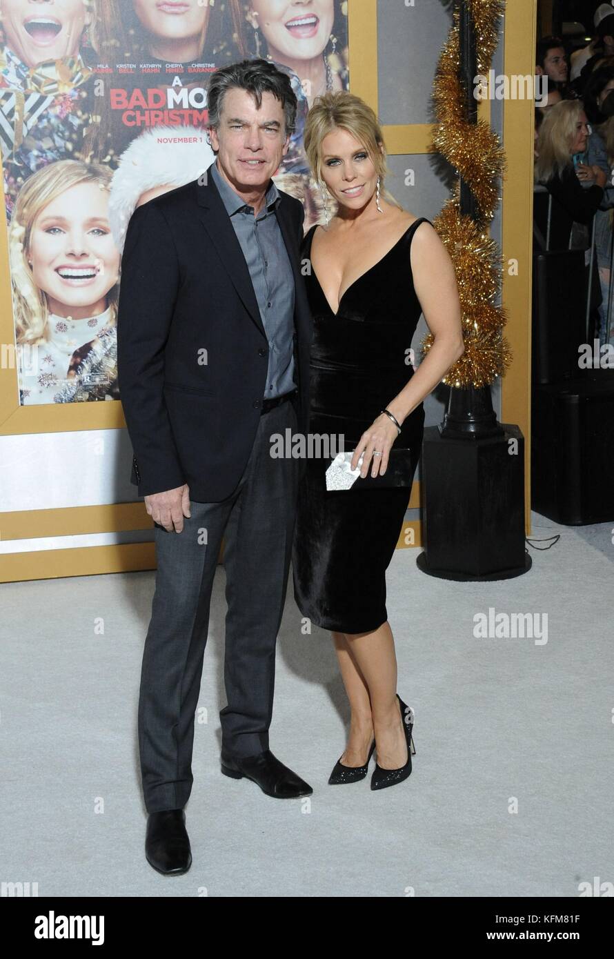Los Angeles, CA, USA. 30th Oct, 2017. Peter Gallagher, Cheryl Hines at ...