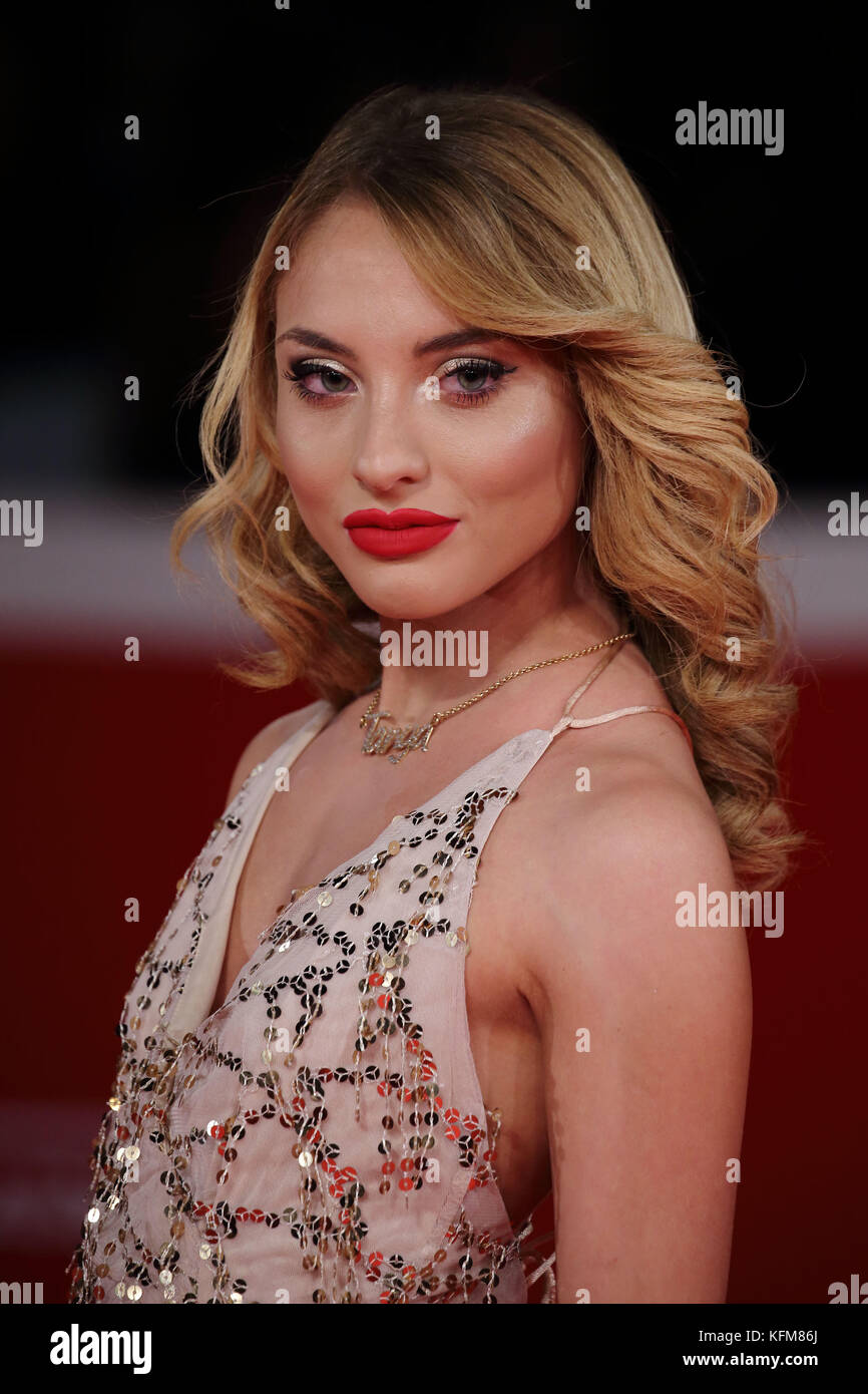 October 30, 2017 -Rome, Italy - Actors and guest on the red carpet of ...