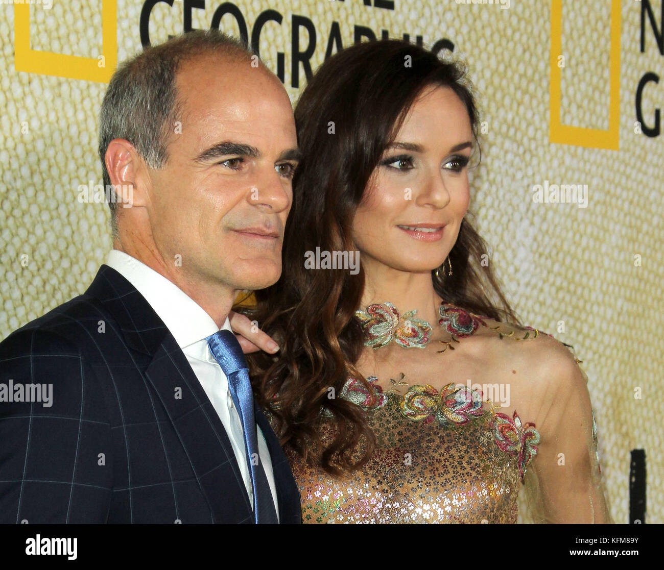 Los Angeles, United States. 30th Oct, 2017. Michael Kelly and Sarah ...
