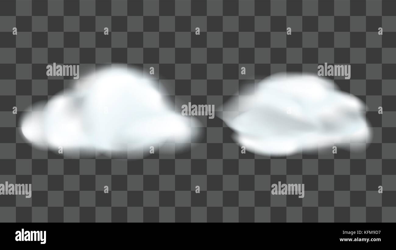 realistic clouds set Stock Vector Image & Art - Alamy