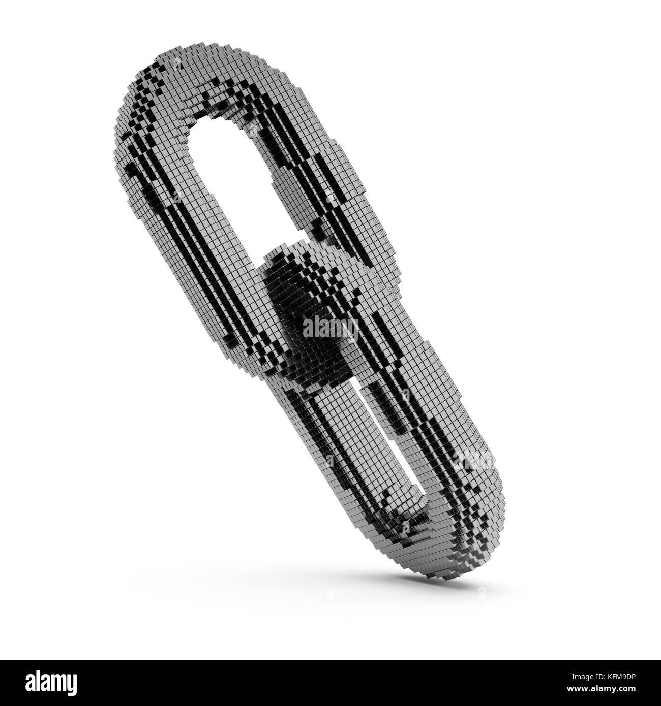 Blockchain digital chain with blocks connection shape. Big data box ...