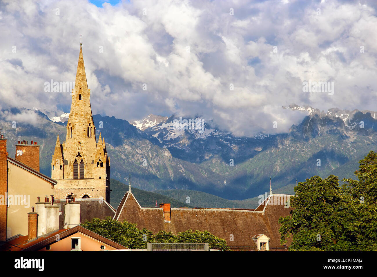 French alps grenoble hi-res stock photography and images - Alamy