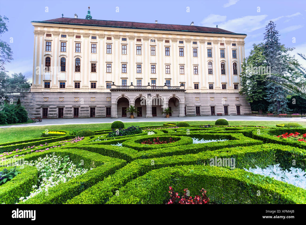 Kromeriz Archbishop's palace Garden Kromeriz Czech Republic Czech ...