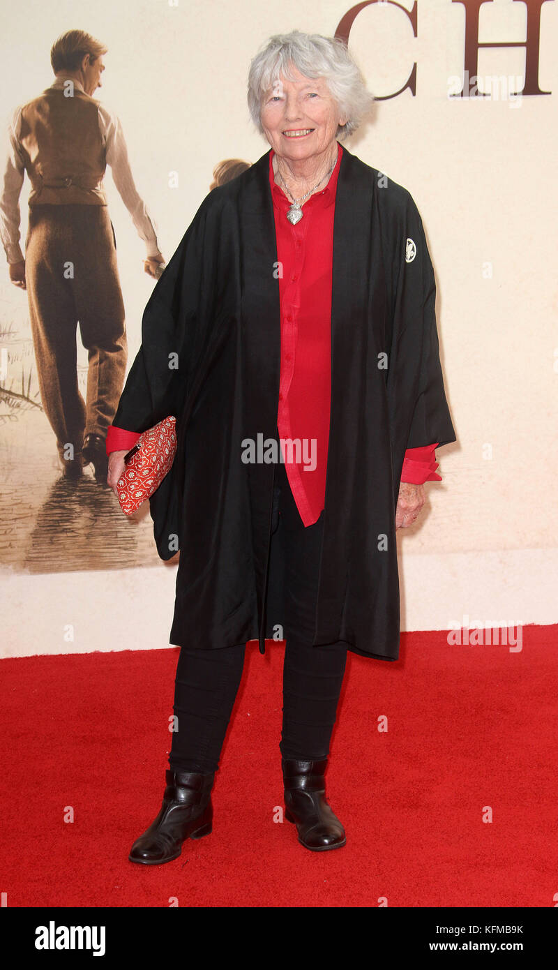 Sep 20, 2017 - Ann Thwaite attending 'Goodbye Christopher Robin' World ...