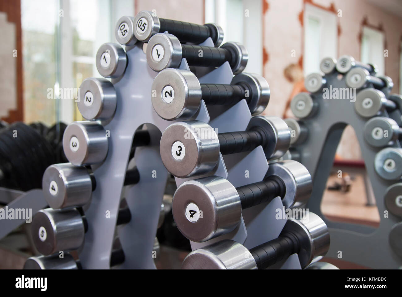 Gym weights and equipments Stock Photo - Alamy