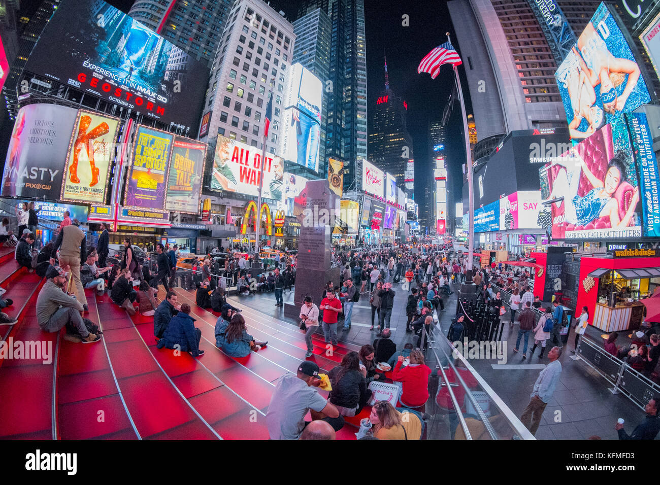 Times Square, Midtown, Manhattan, New York City, United States of ...