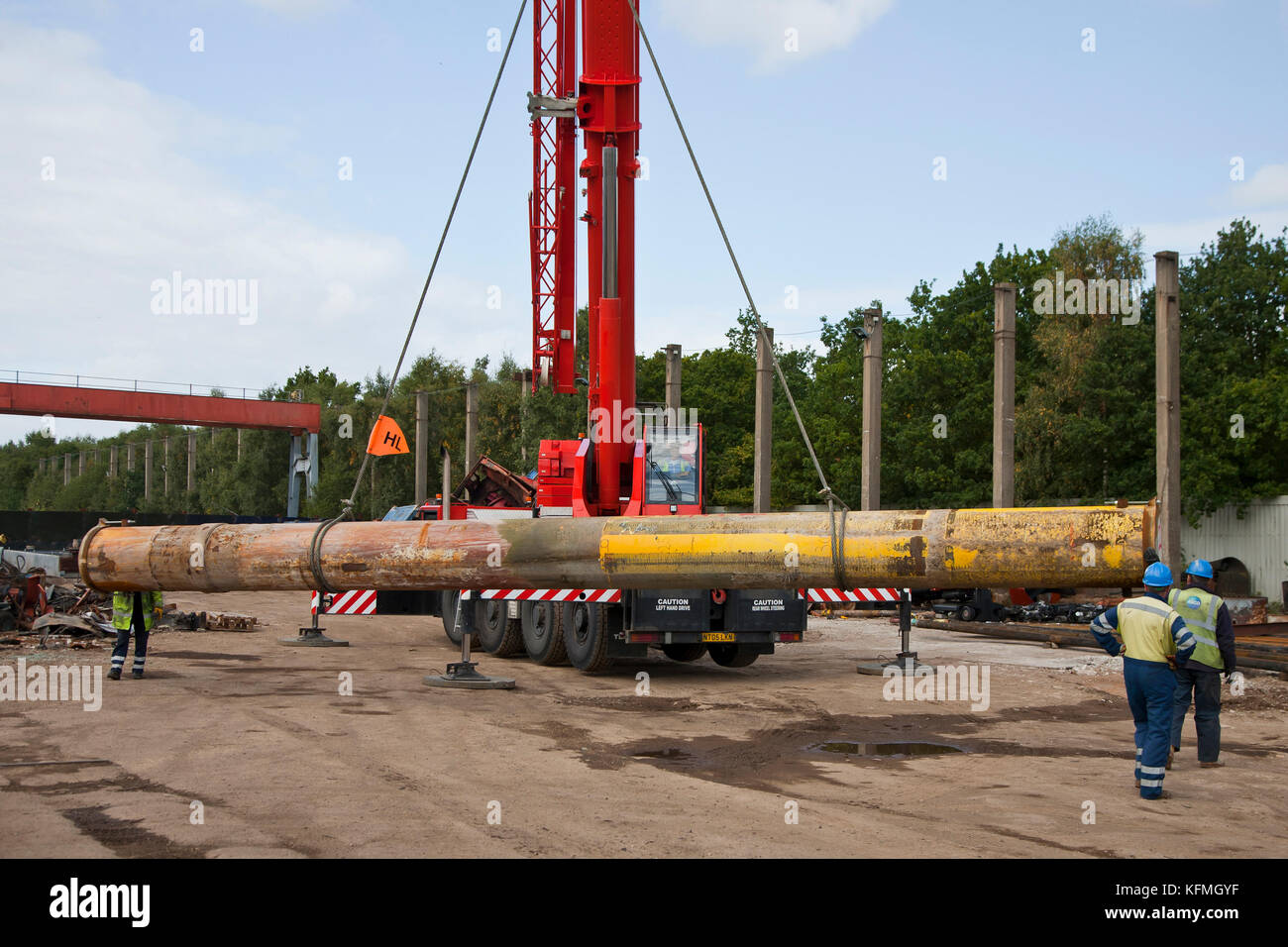 Scrap metal pipe High Resolution Stock Photography and Images - Alamy