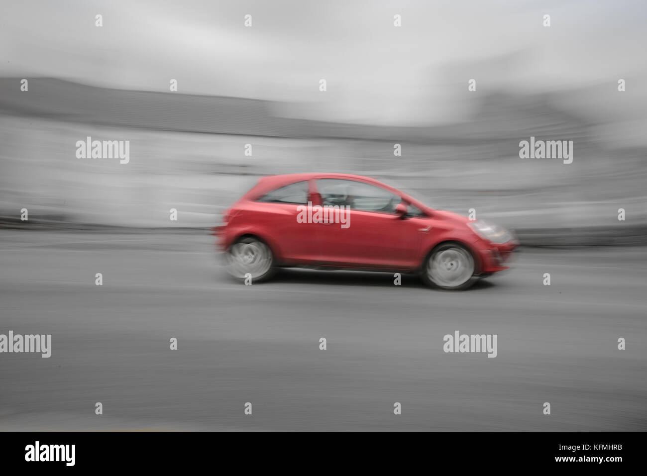 Car fast blurry country hi-res stock photography and images - Alamy