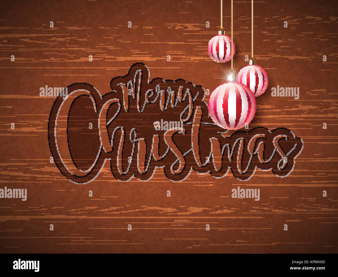 Merry christmas lettering design eps hi-res stock photography and ...