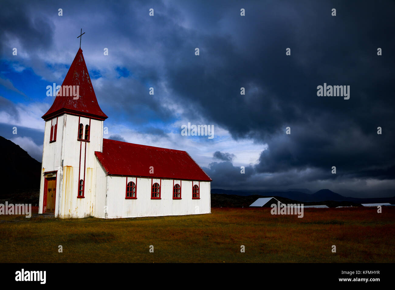 Iceland church hi-res stock photography and images - Alamy
