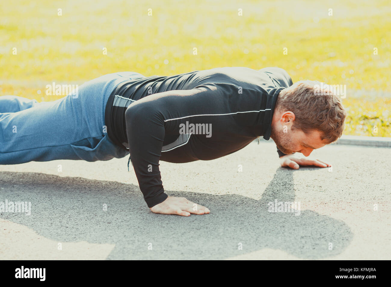 Healthy lifestyle workout Stock Photo - Alamy