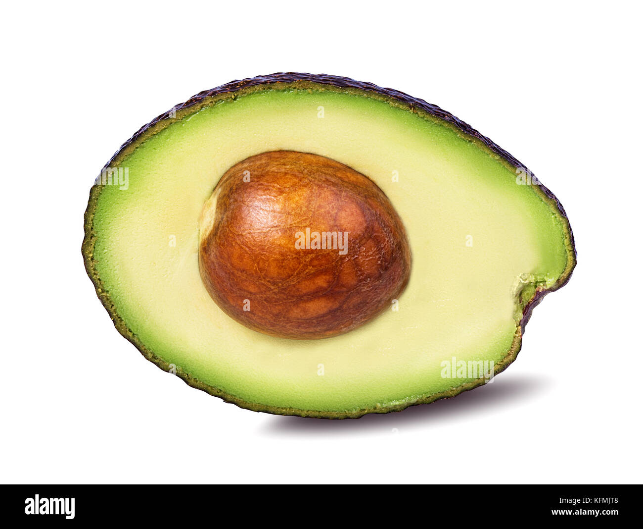 Fresh avocado fruits isolated on white background, with clipping path ...