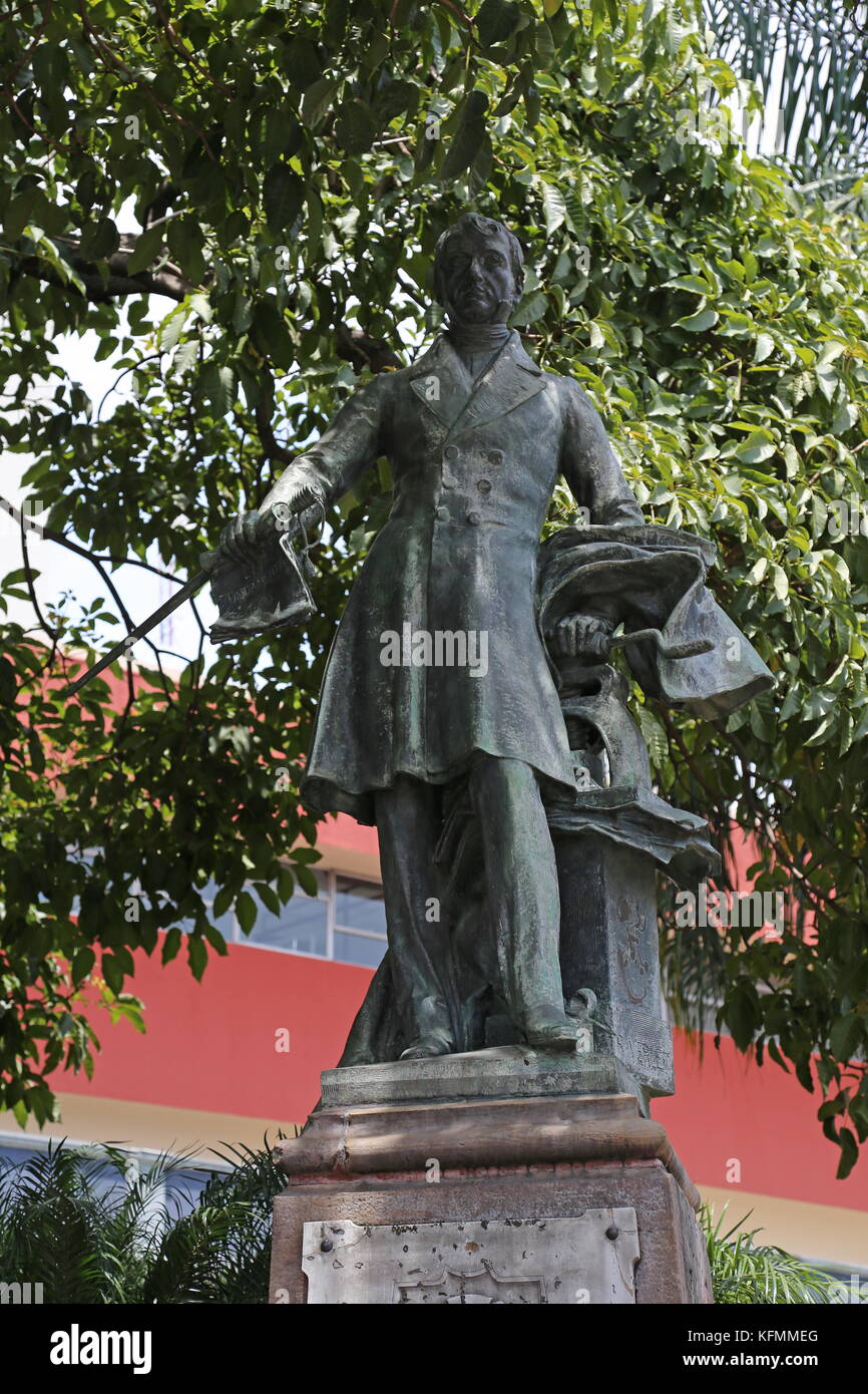 Juan Mora Fernandez statue, Parque Mora Fernandez, San José, San José ...