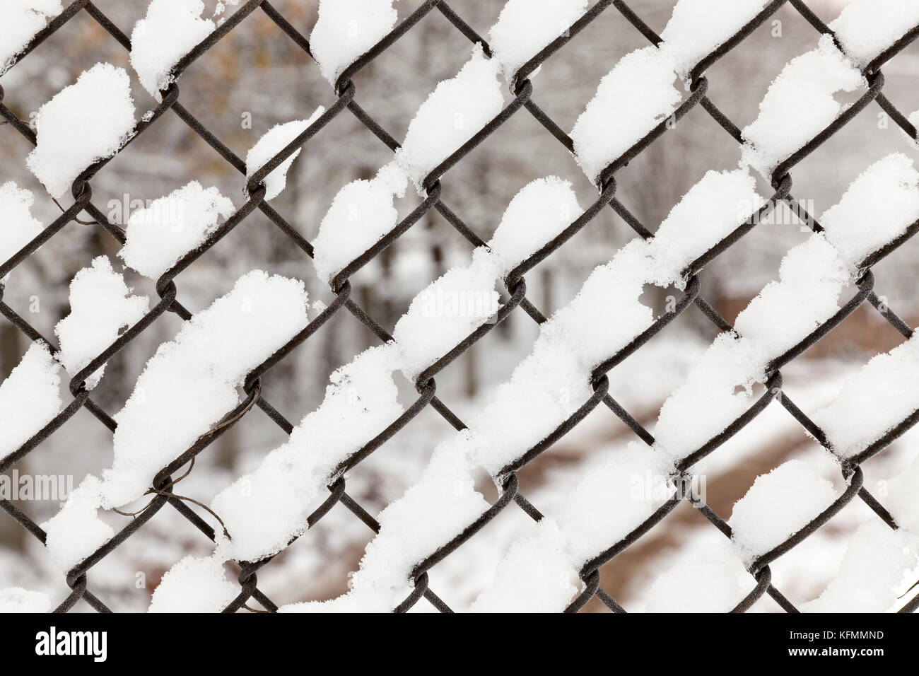 metal grating covered snow Stock Photo - Alamy