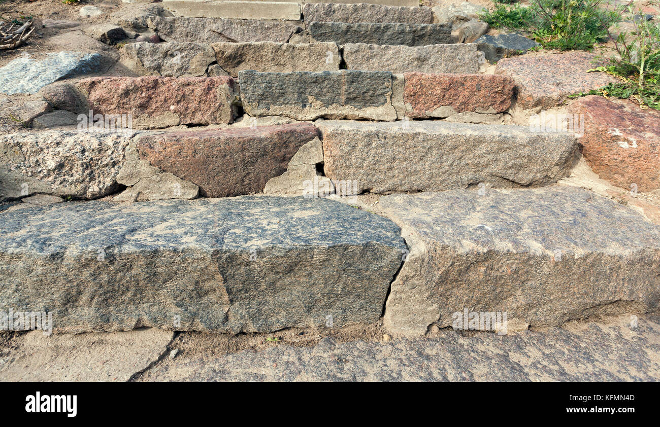 Stone steps, close-up Stock Photo - Alamy