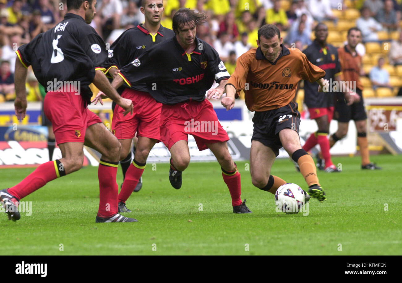 Footballer Colin Cameron and Filippo Galli Wolverhampton Wanderers v ...