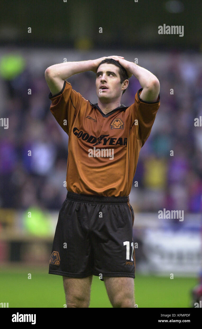 Footballer Mark Kennedy Wolverhampton Wanderers v Crystal Palace, 20 ...