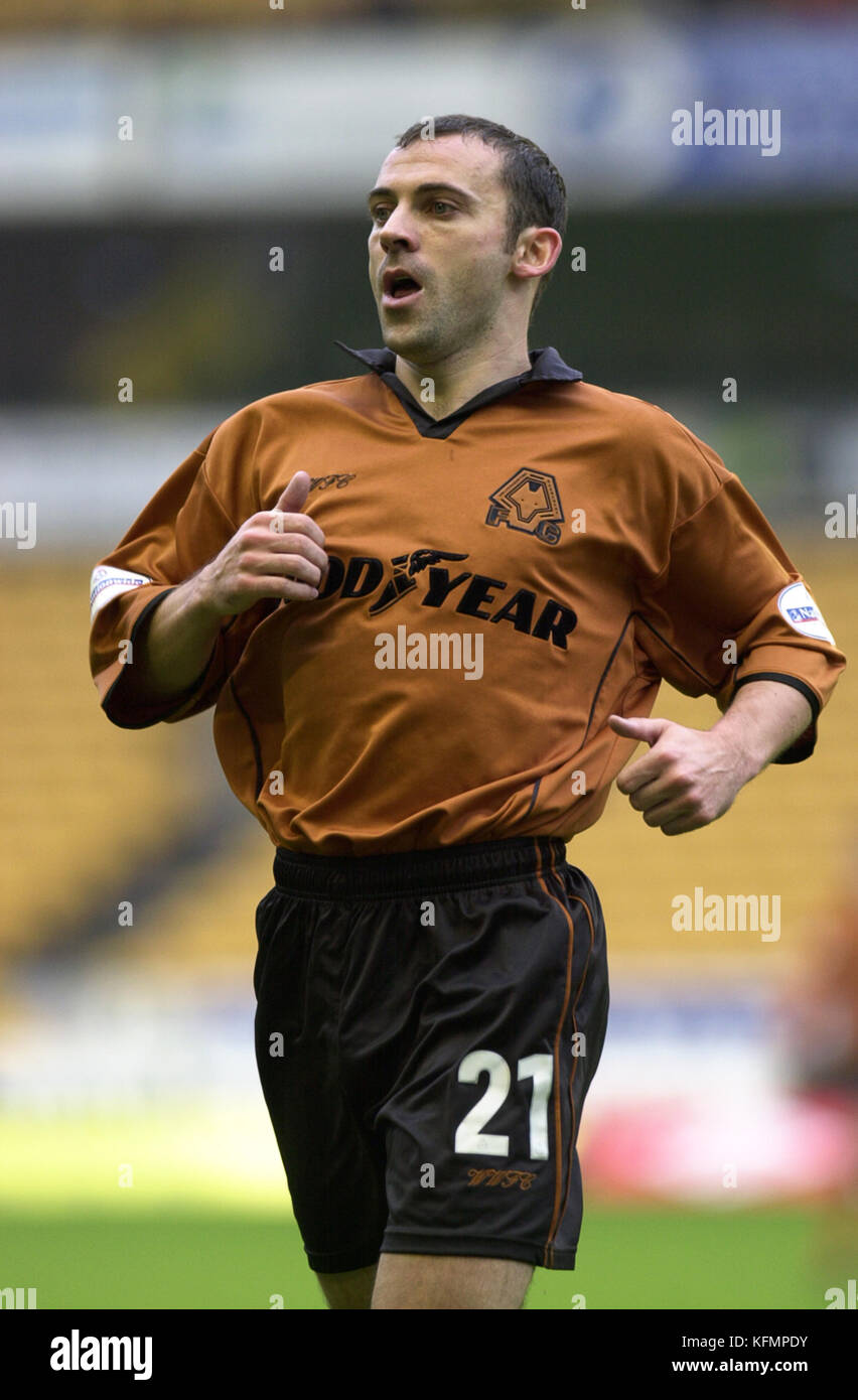 Footballer Colin Cameron Wolverhampton Wanderers v Sheffield Wednesday ...