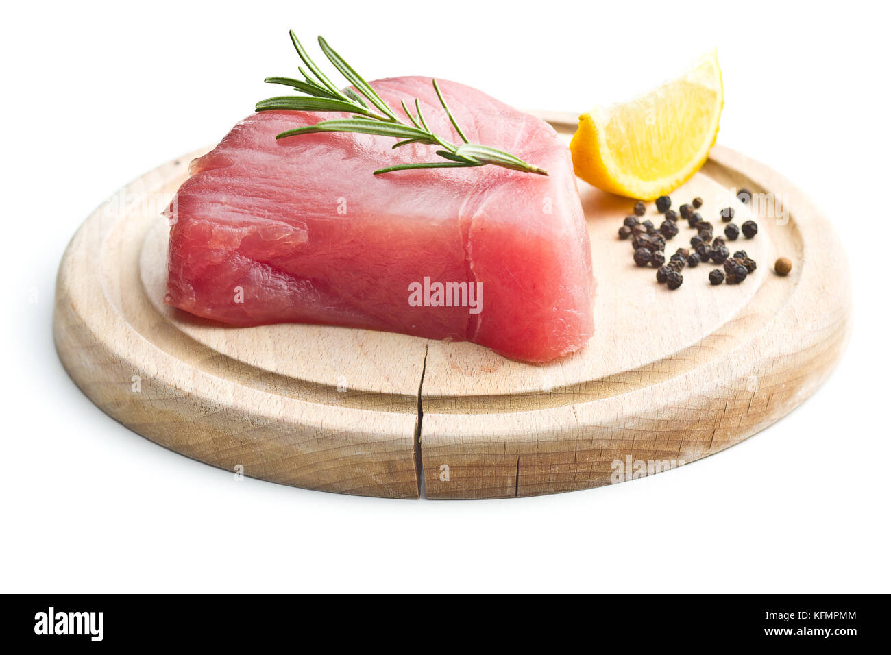 Fish cut on cutting board Cut Out Stock Images & Pictures - Alamy