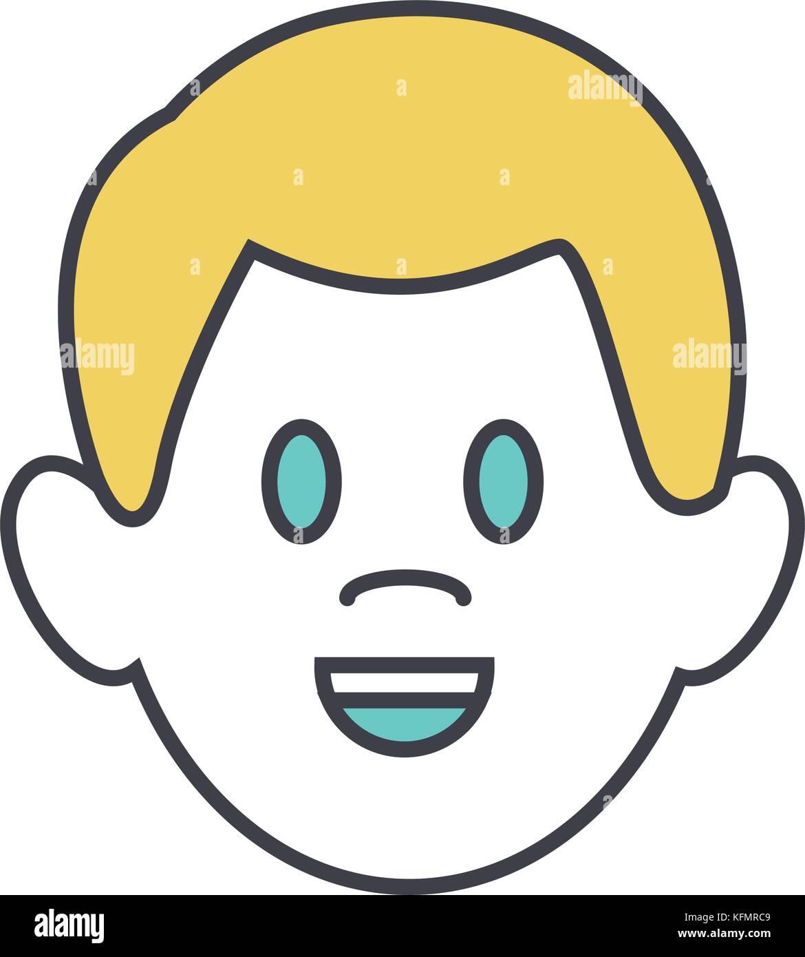 Man smiling cartoon Stock Vector Image & Art - Alamy