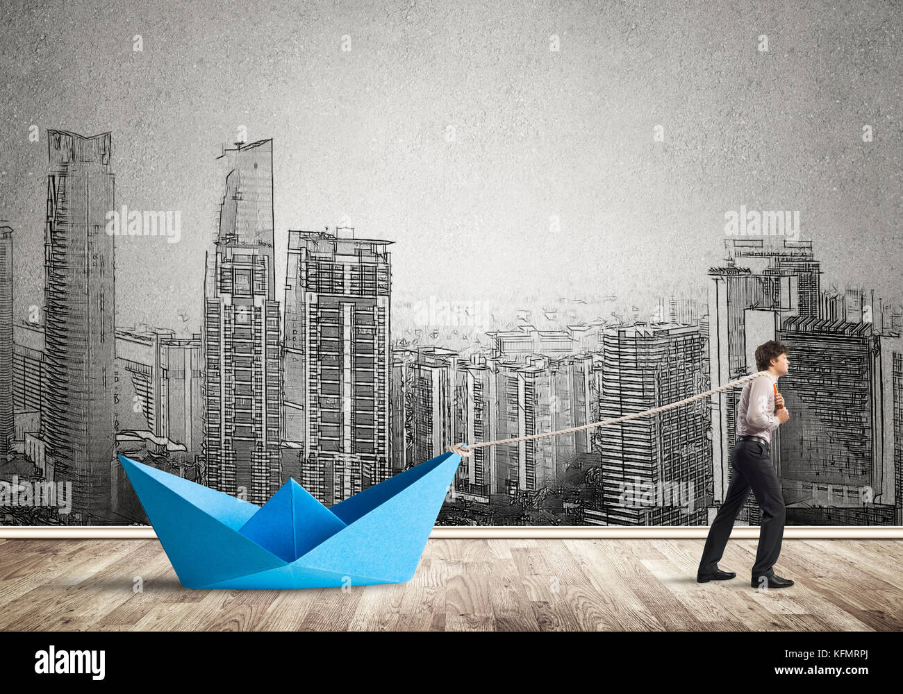 Water transporation concept Stock Photo - Alamy