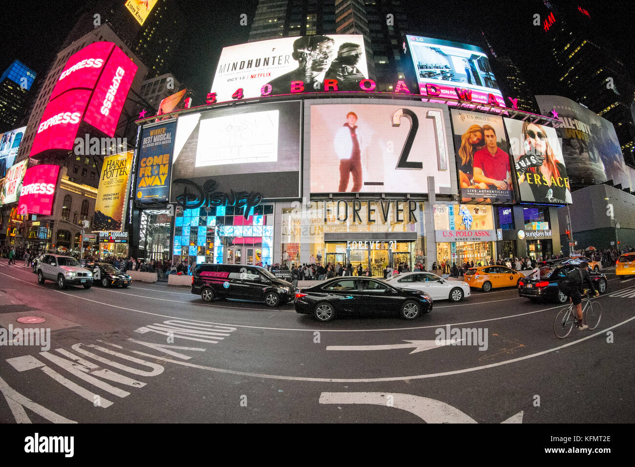 Times Square, Midtown, Manhattan, New York City, United States of ...