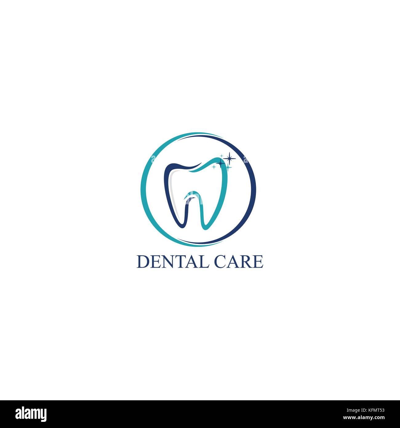 Dental Care Icon Logo Vector Design Template Stock Vector Image & Art ...