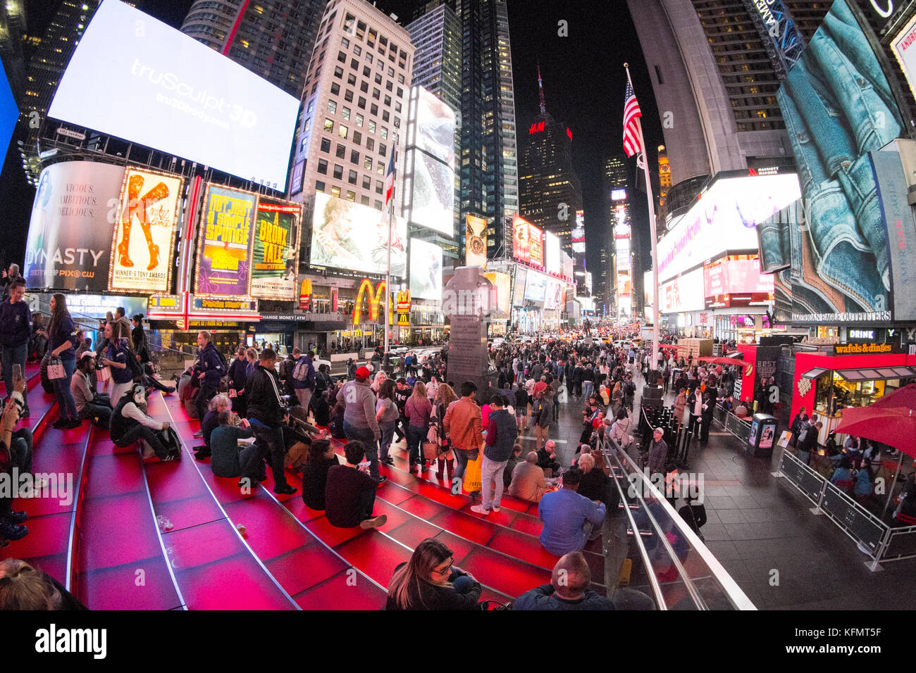 Times Square, Midtown, Manhattan, New York City, United States of ...