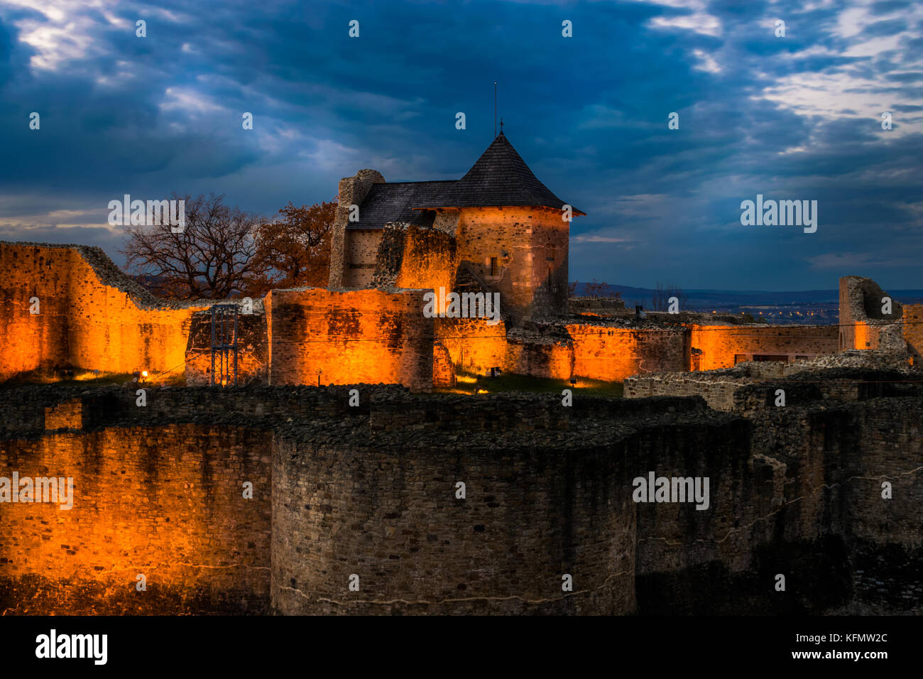 Stephen the Great's Castle Ruins Stock Photo - Alamy