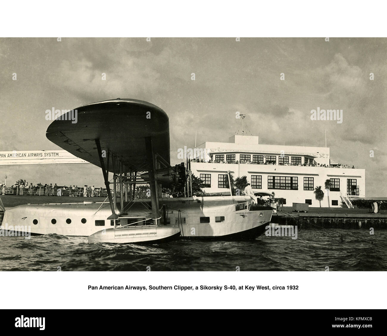Pan Am Clipper, Key West, 1932 Stock Photo - Alamy