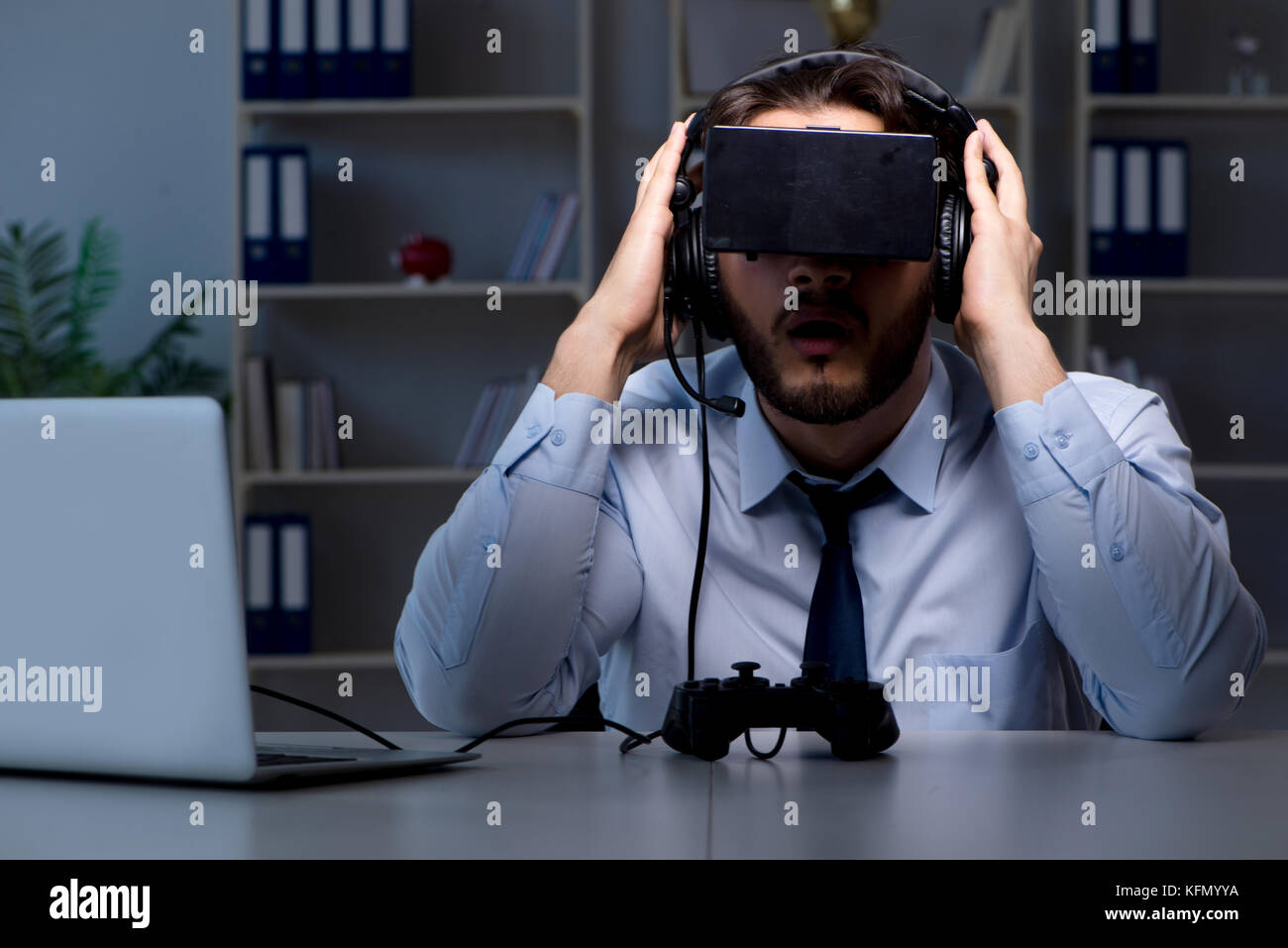 Staying up late night playing hi-res stock photography and images - Alamy