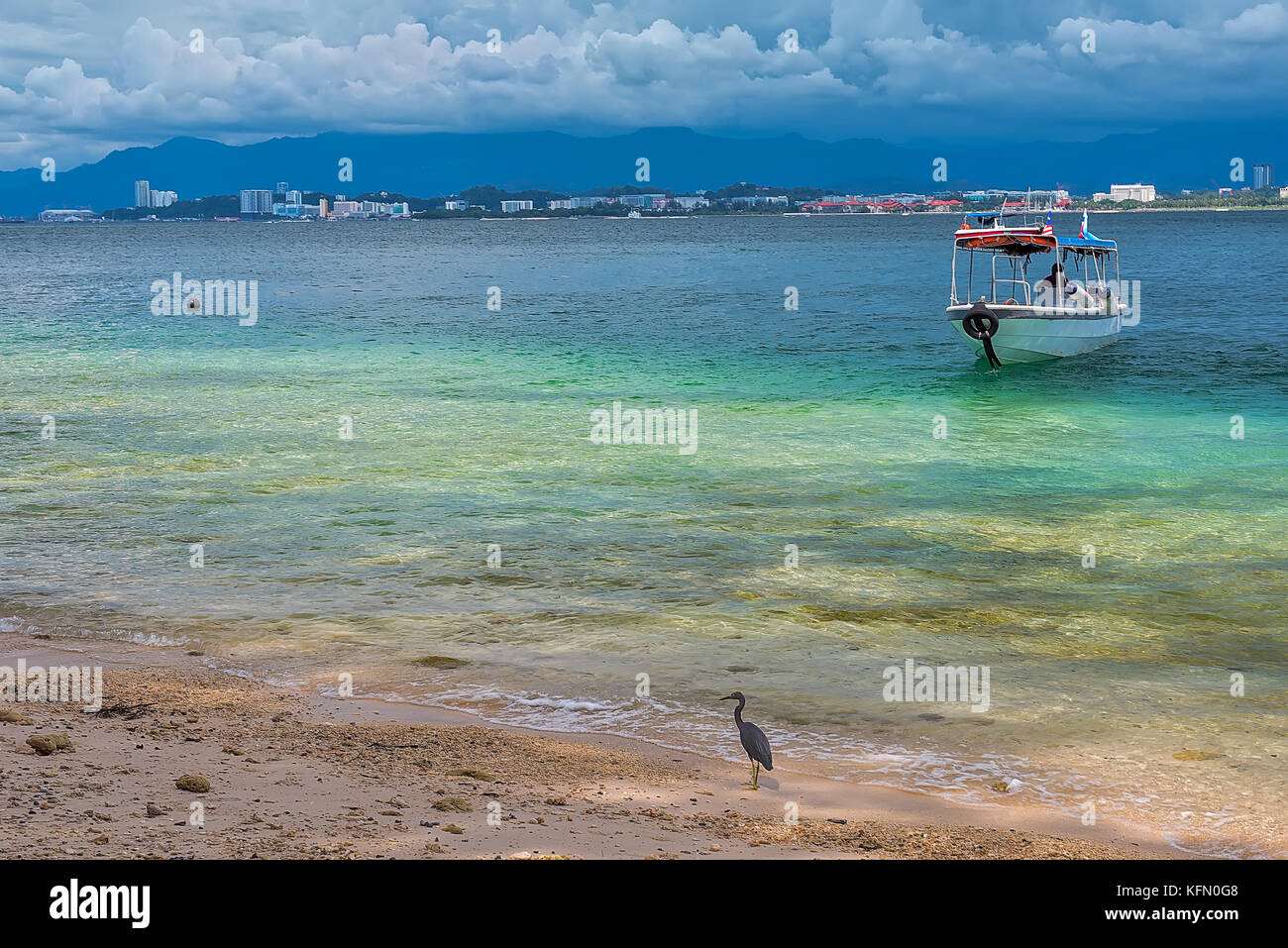 Landscape of the Borneo island Stock Photo - Alamy
