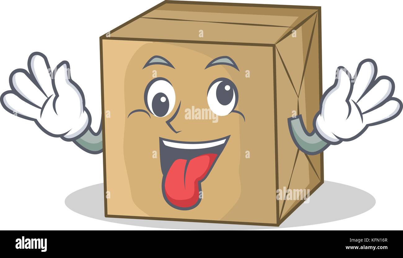Crazy cardboard character character collection Stock Vector Image & Art ...