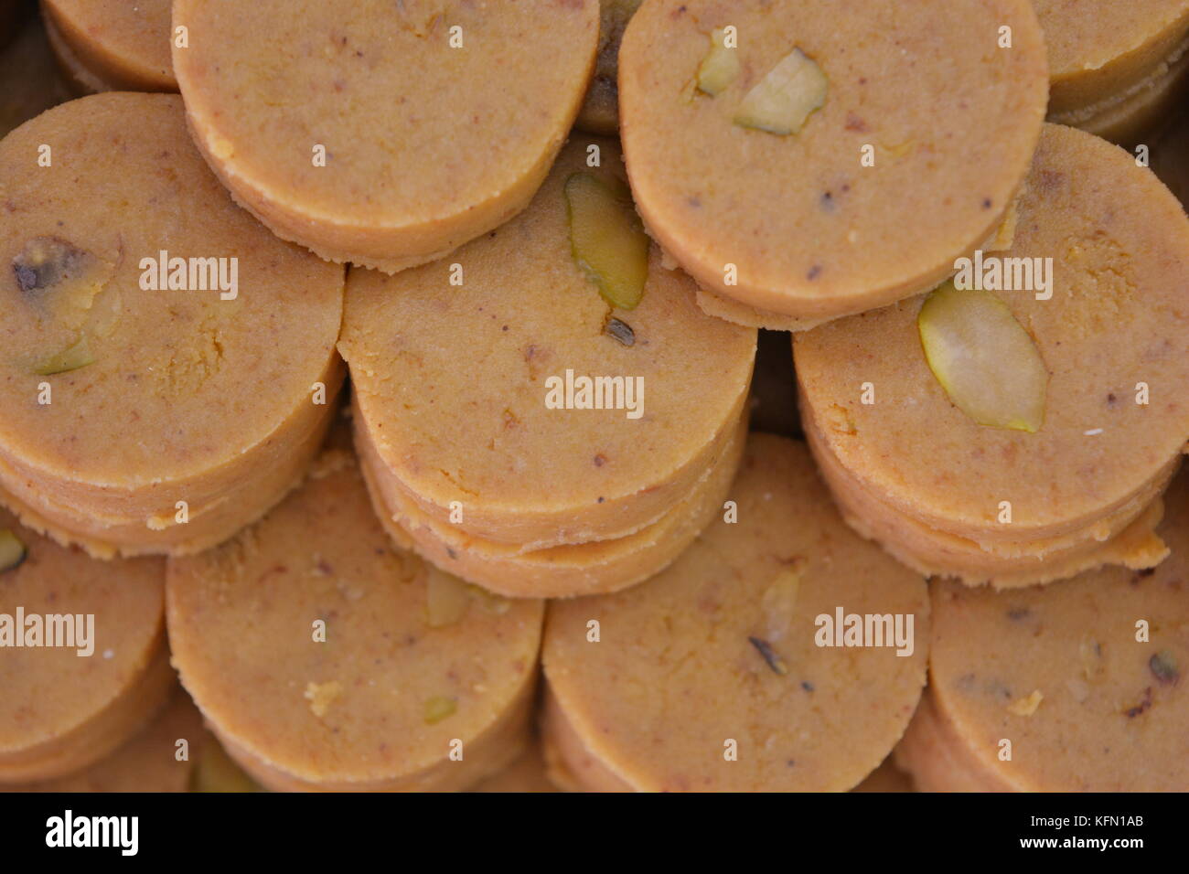Indian sweets Peda or pedha Stock Photo - Alamy