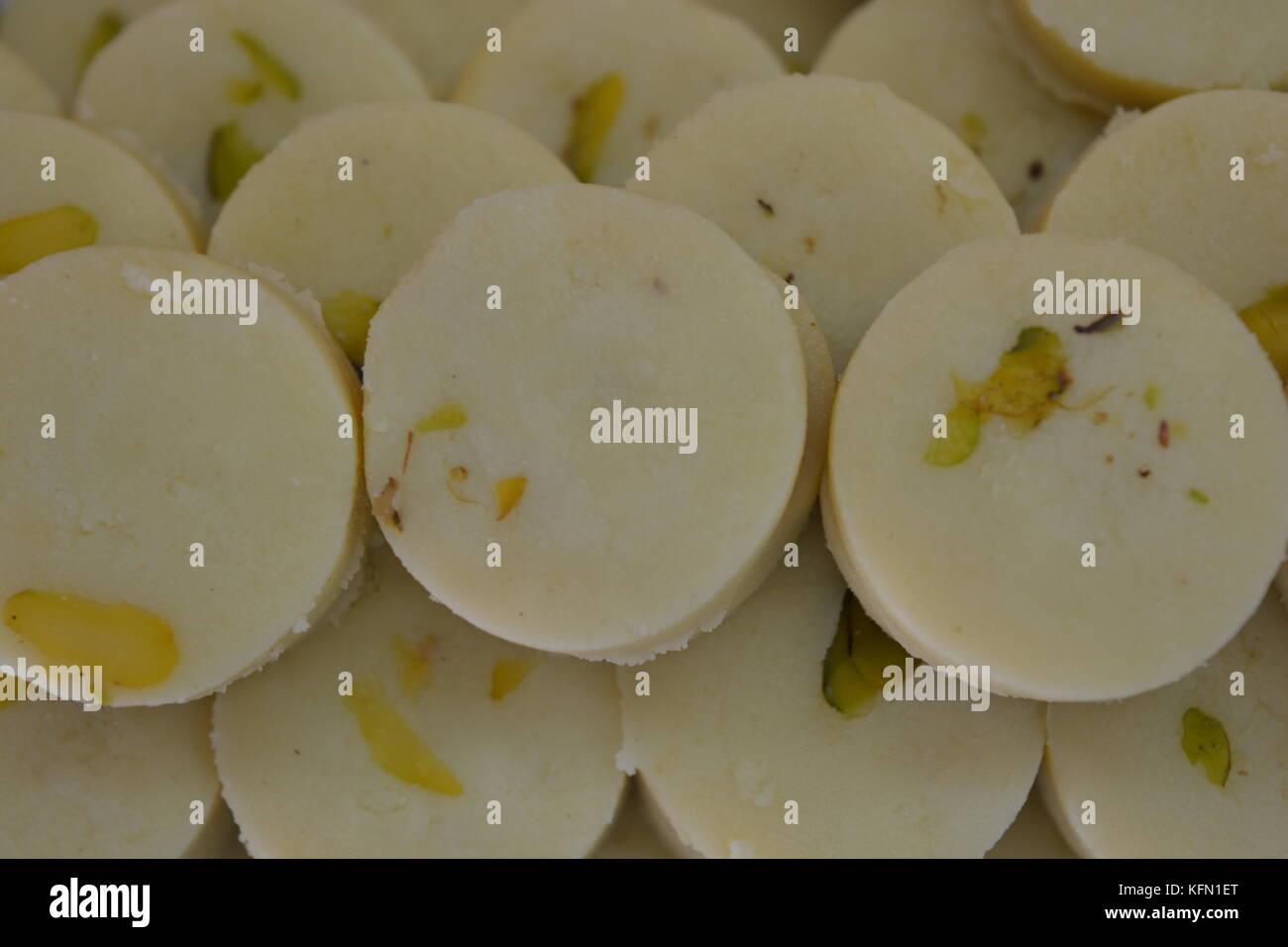 Indian sweets Peda or pedha Stock Photo - Alamy