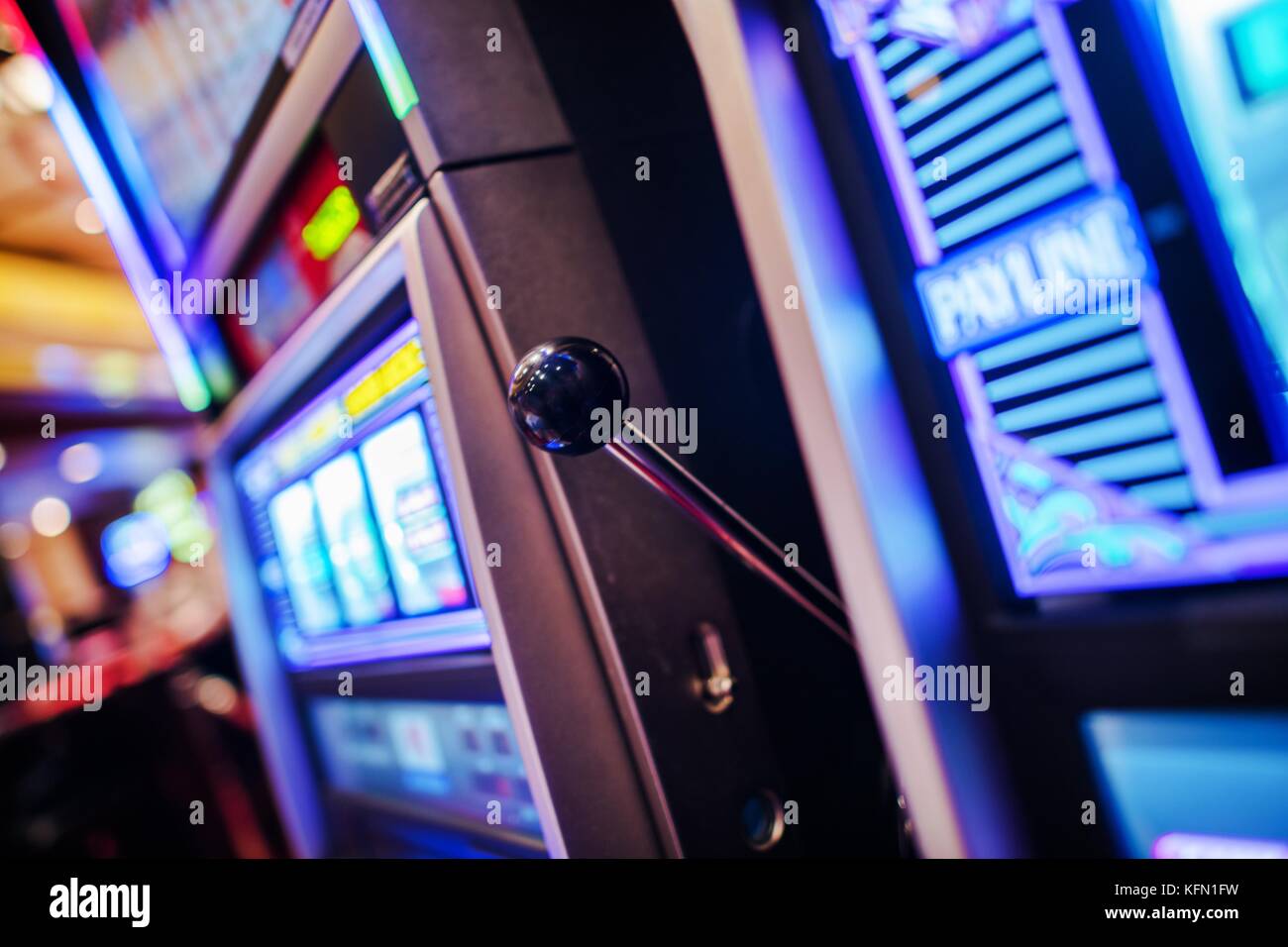 One handed bandit hi-res stock photography and images - Alamy