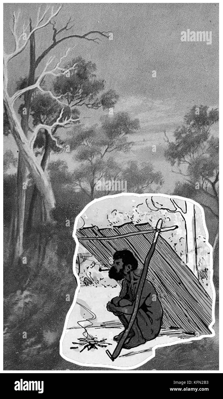 HISTORY OF TOBACCO - An Illustration showing a native Australian ...