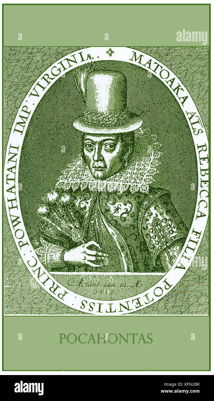 HISTORY OF TOBACCO - Pocahontas ( (born Matoaka and known as Amonute ...