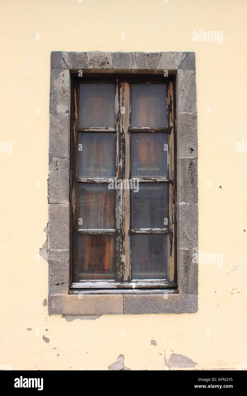 Ancient wooded medieval window Stock Photo - Alamy