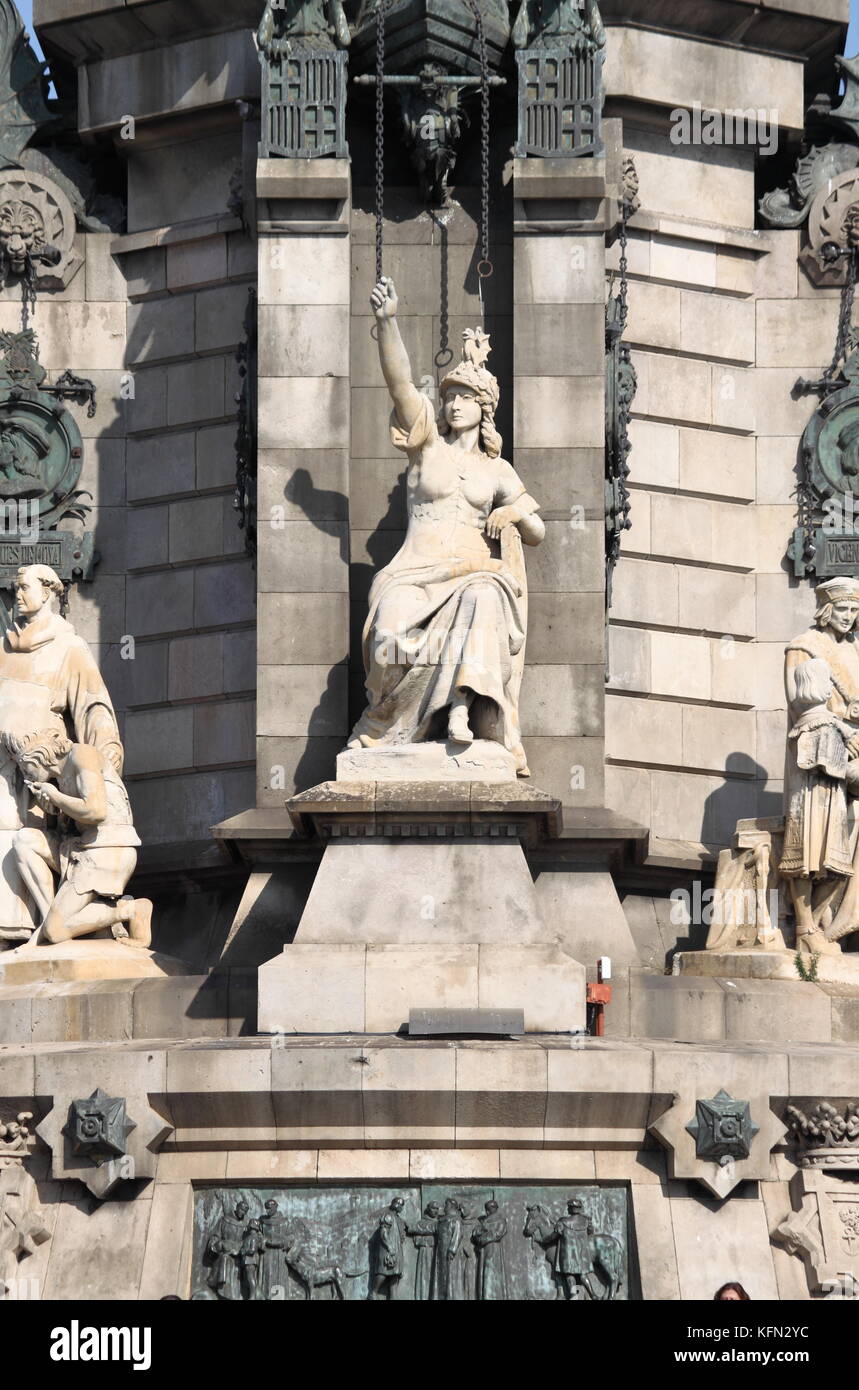 Isabella of castile statue hi-res stock photography and images - Alamy