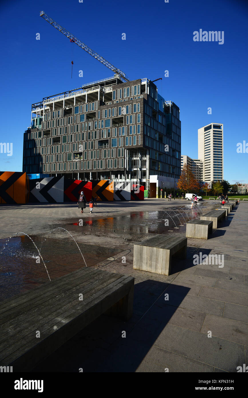 UK, London, Kings Cross Re-development, Lewis Cubitt Square and No. 700 ...