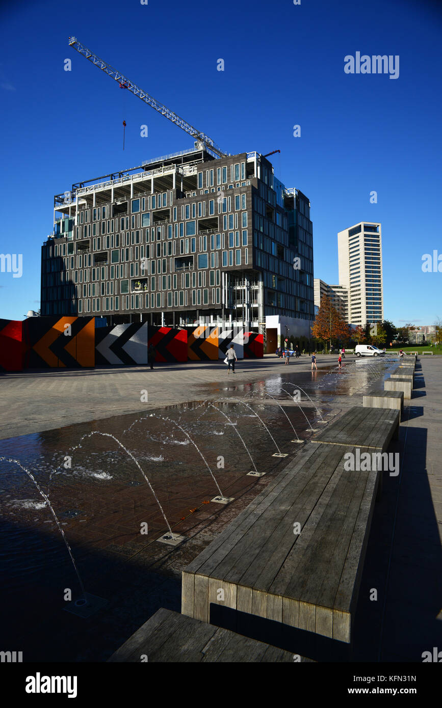 UK, London, Kings Cross Re-development, Lewis Cubitt Square and No. 700 ...