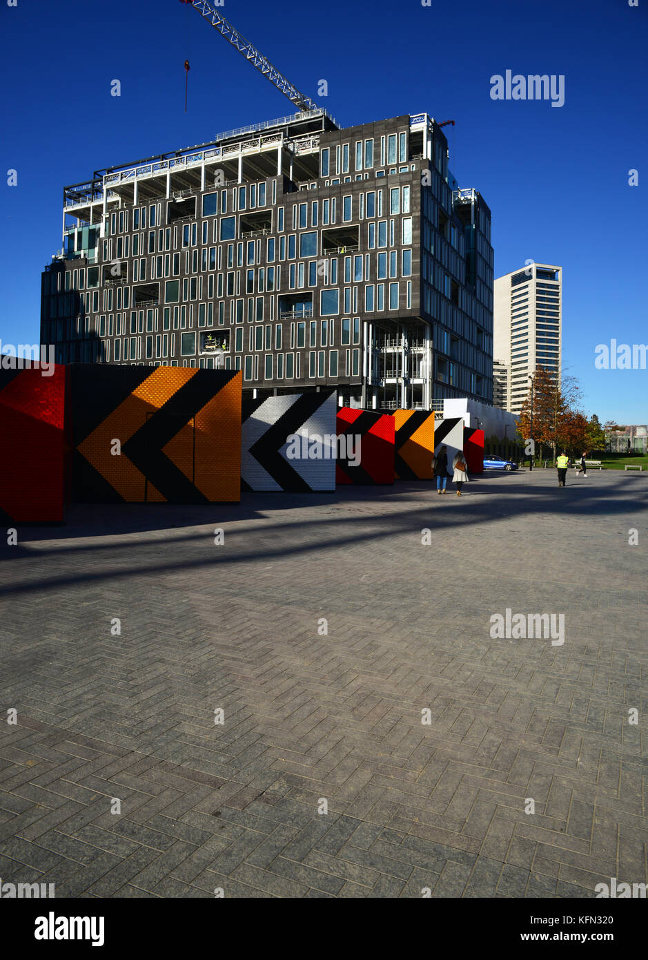UK, London, Kings Cross Re-development, Lewis Cubitt Square and No. 700 ...