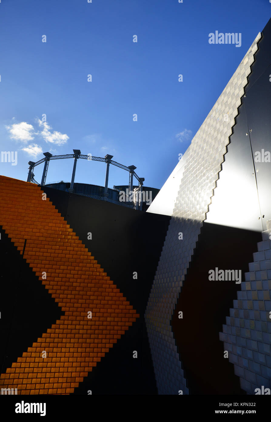 UK, London, Kings Cross Re-development, Lewis Cubitt Square and No. 700 ...