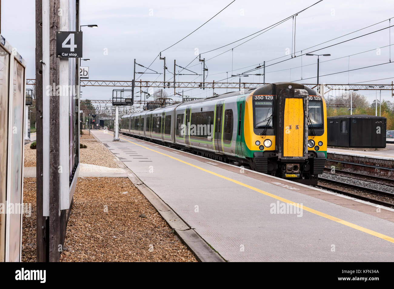 Northampton Castle Station Stock Photo - Alamy