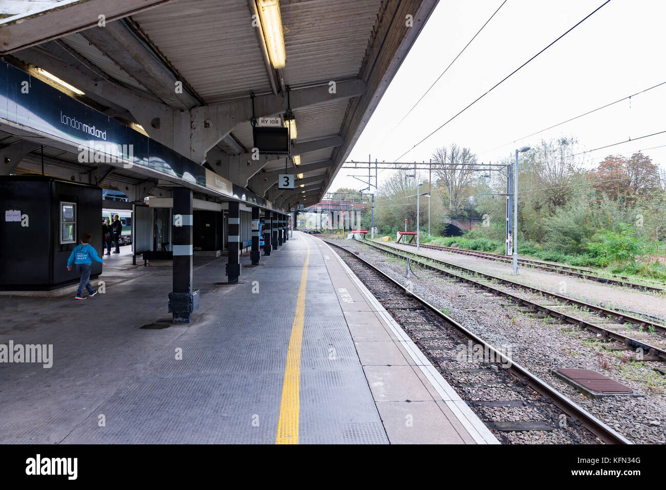 Northampton Castle Station Stock Photo - Alamy